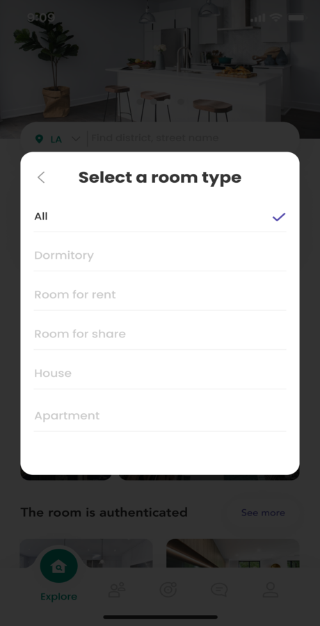 Rent Home App | UI Kit | React Native | Figma FREE | Life Time Update ...