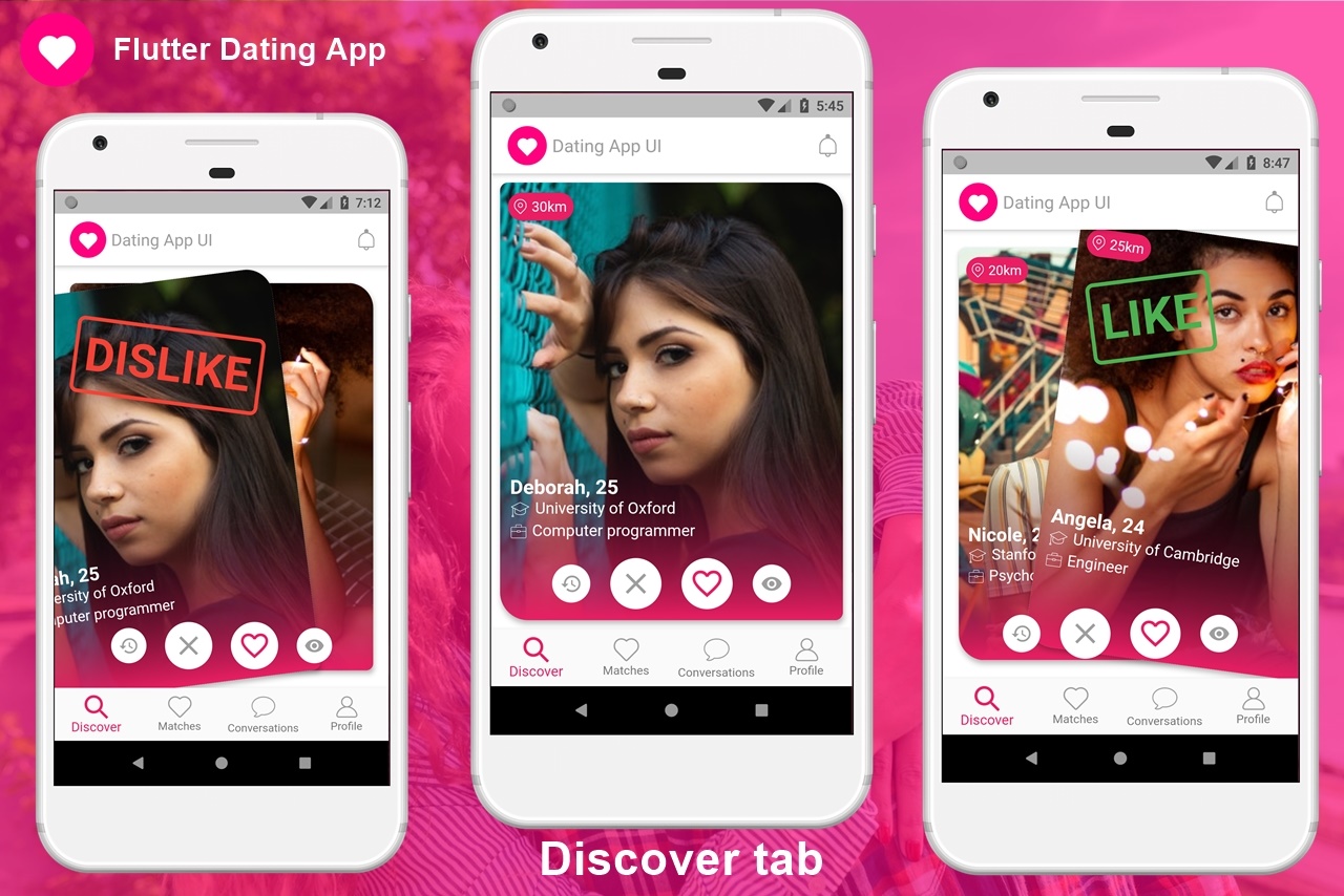 Flutter Complete Dating App for Android & iOS with Admin Panel by ...