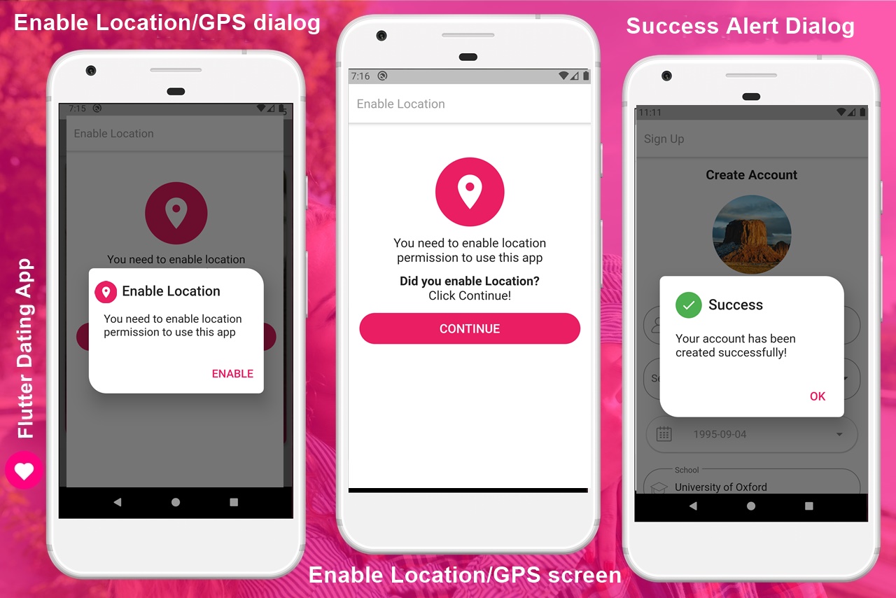 Flutter Complete Dating App for Android & iOS with Admin Panel by ...