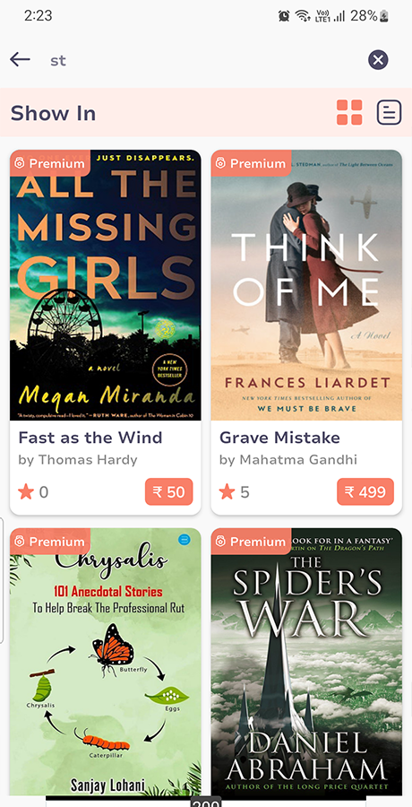 Android EBook App (Books App, PDF, ePub, Online Book Reading, Download ...