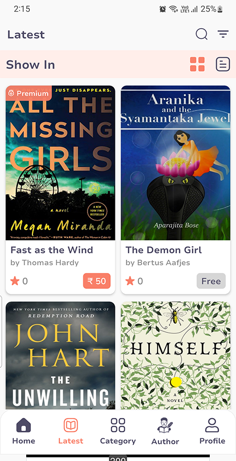 Android EBook App (Books App, PDF, ePub, Online Book Reading, Download ...