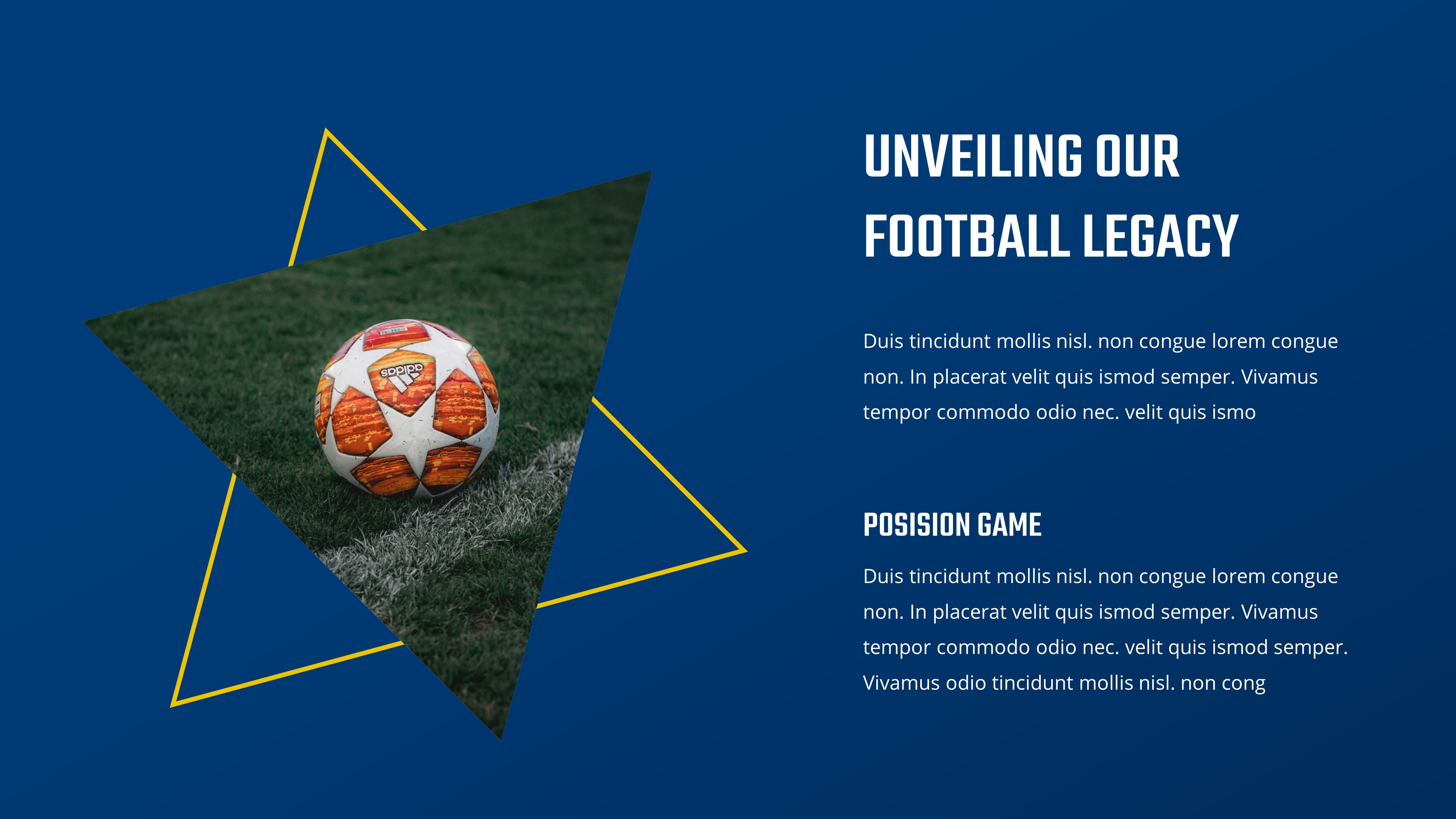 Kick Off - Soccer & Football Google Slides Presentation Template ...