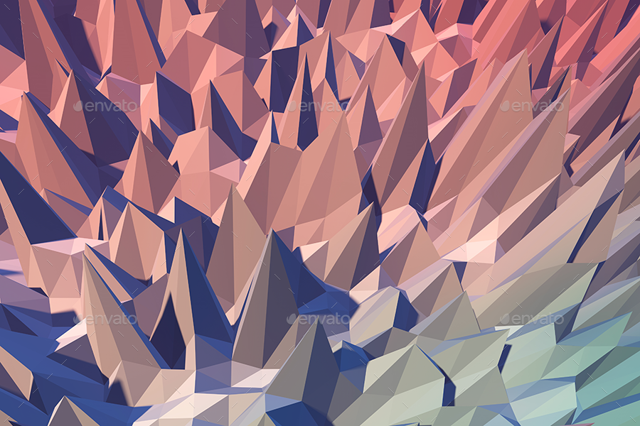 Sharp Polygon 3D Background Set, Graphics | GraphicRiver