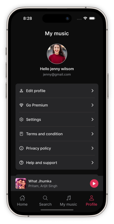 Online Music Streaming App | Music Player App | Music App | Ionic | Songster by RenderCodeTechnology
