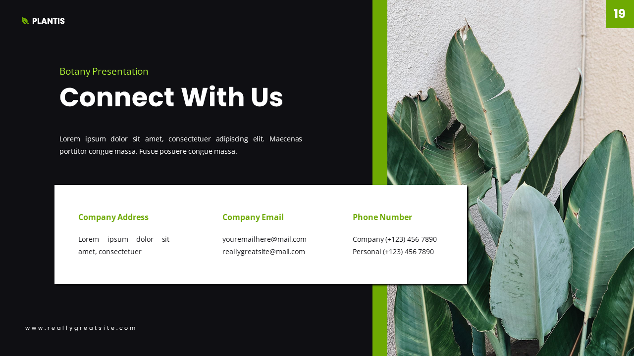 Plantis - Botany Powerpoint Templates, Presentation Templates ...