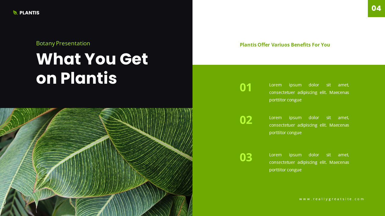 Plantis - Botany Powerpoint Templates, Presentation Templates ...