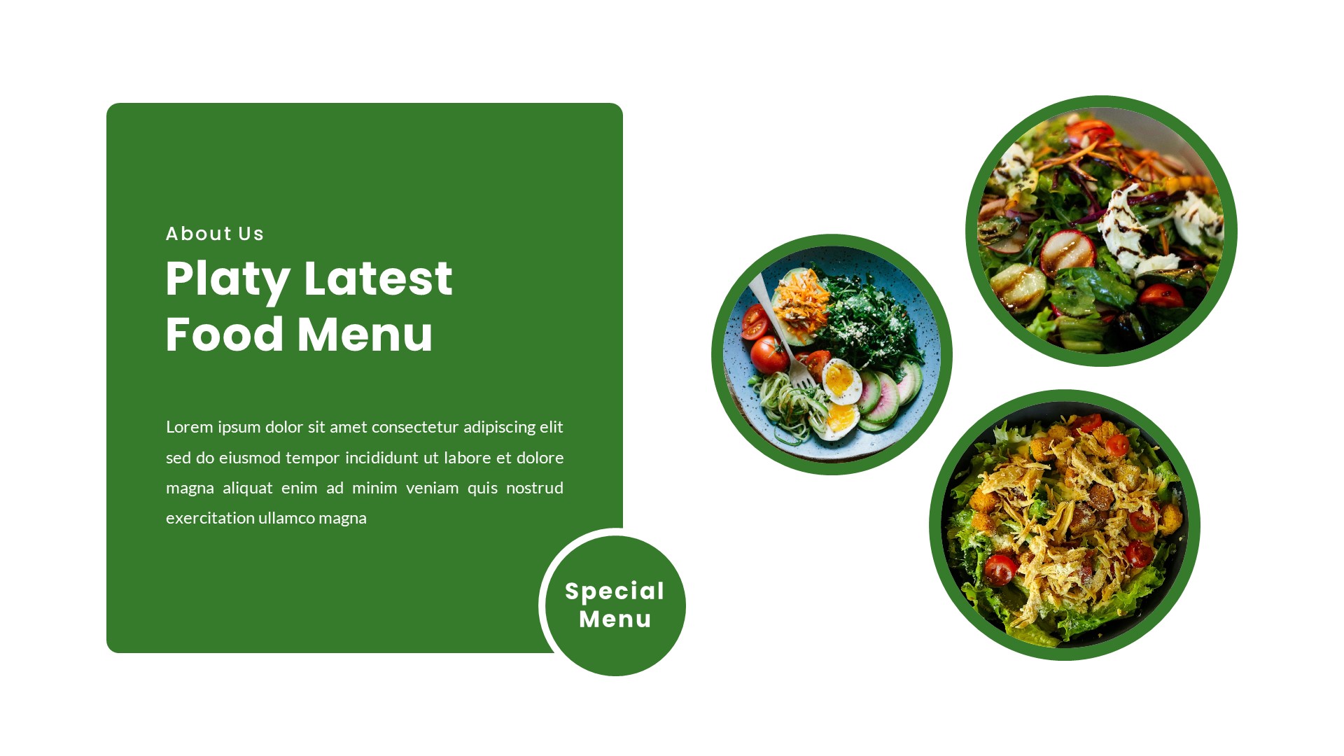 Platy – Food PowerPoint Template, Presentation Templates | GraphicRiver
