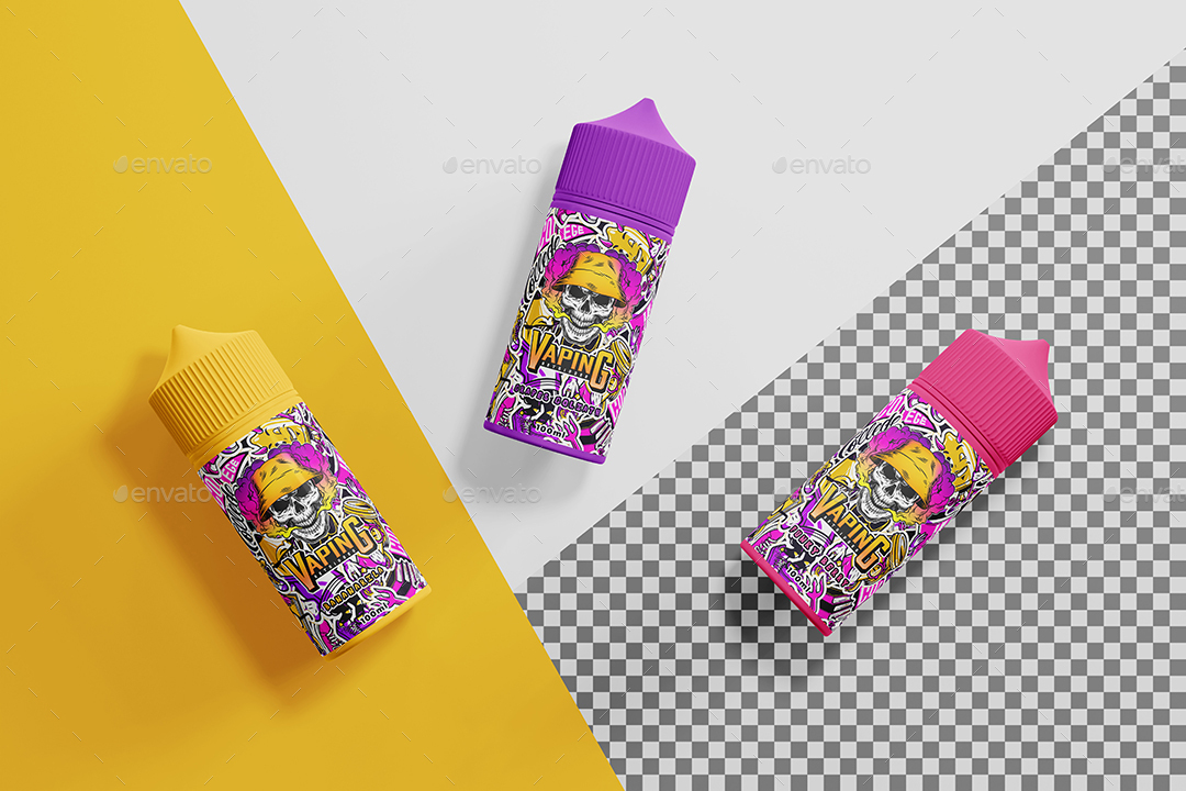 Vape Liquid Bottle Mockup, Graphics | GraphicRiver