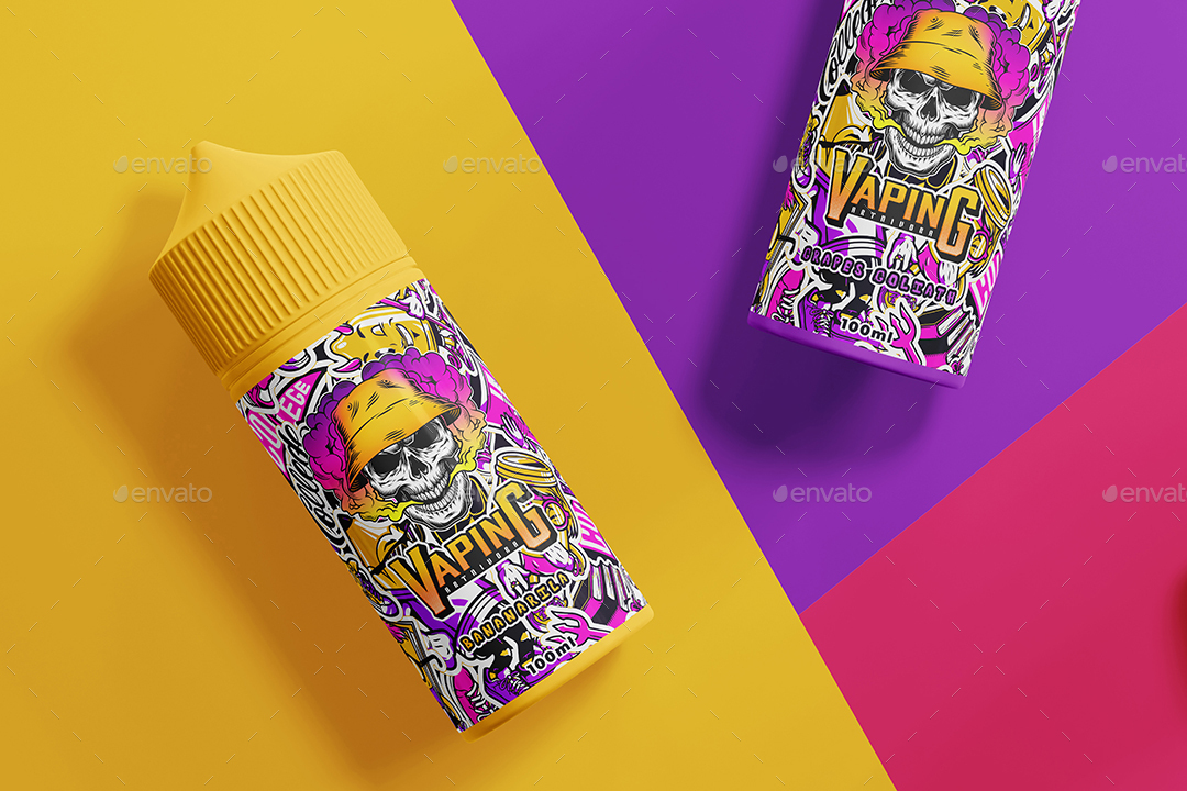 Vape Liquid Bottle Mockup, Graphics | GraphicRiver
