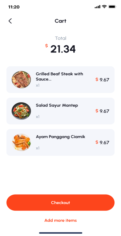 Lezatos ANDROID + IOS + FIGMA + XD + SKETCH + Blend | UI Kit | ReactNative (CLI) | Food Delivery ...