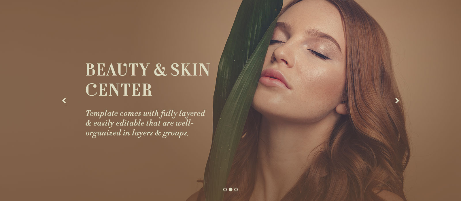 Raful Beauty Salon Sliders by Alissio | CodeCanyon