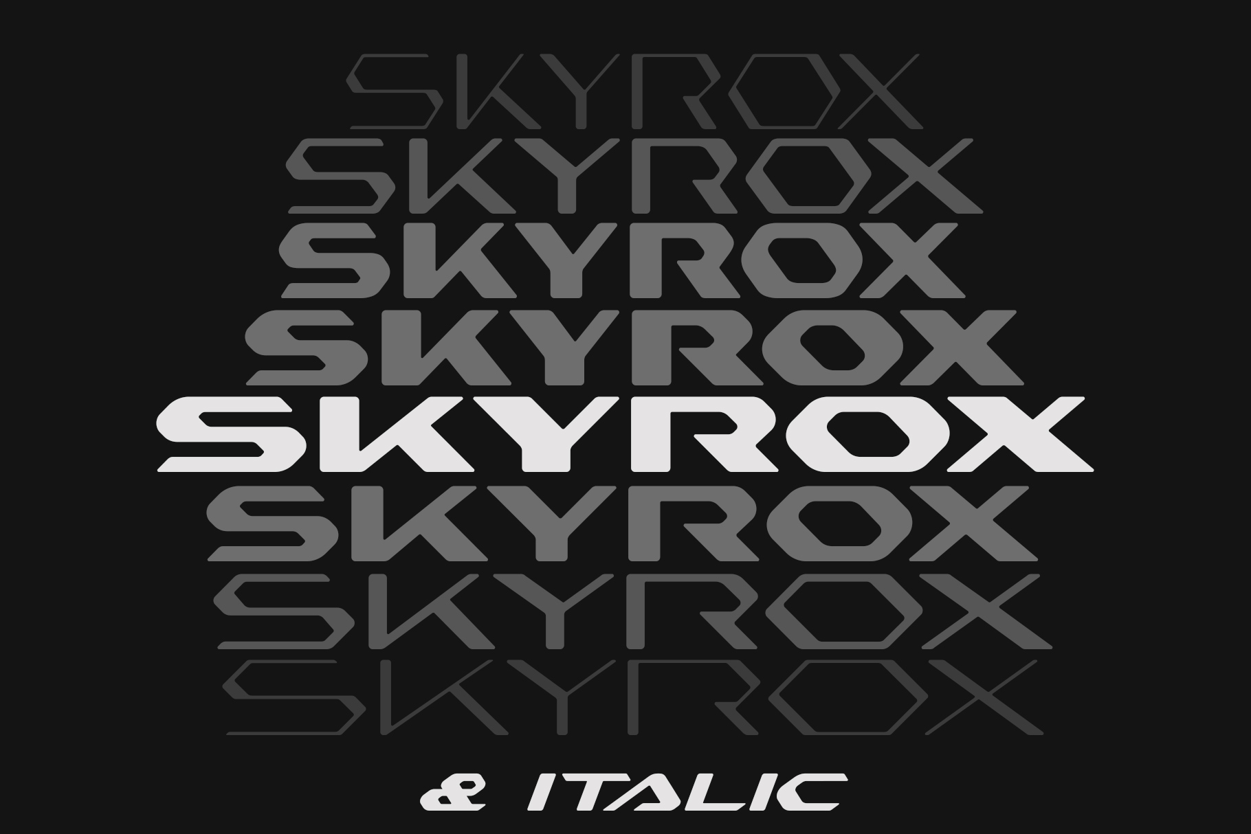 Skyrox Variable, Fonts | GraphicRiver