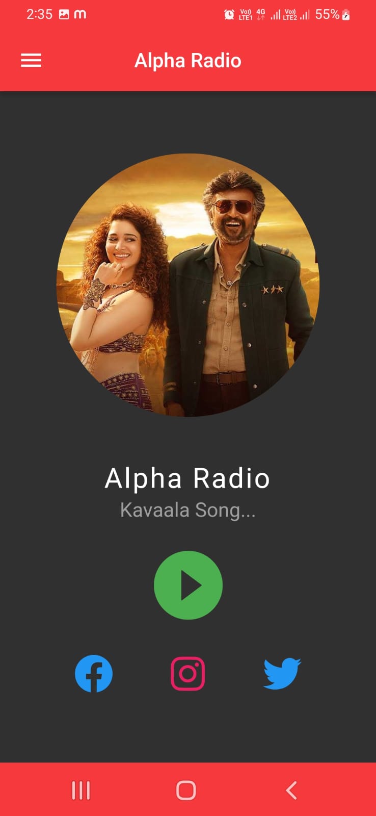 Alpha Radio || Single Radio Template || Flutter Template || Rady to use ...