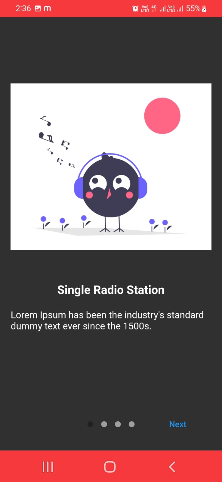 Alpha Radio || Single Radio Template || Flutter Template || Rady to use ...