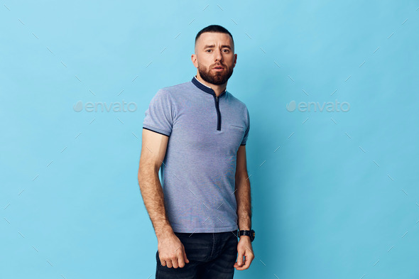 Man person background casual studio looking face guy standing ...