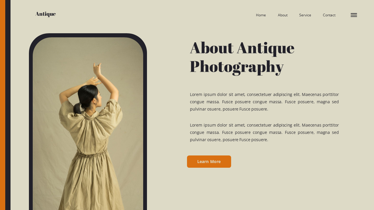Antique - Vintage Photography Powerpoint Templates, Presentation Templates