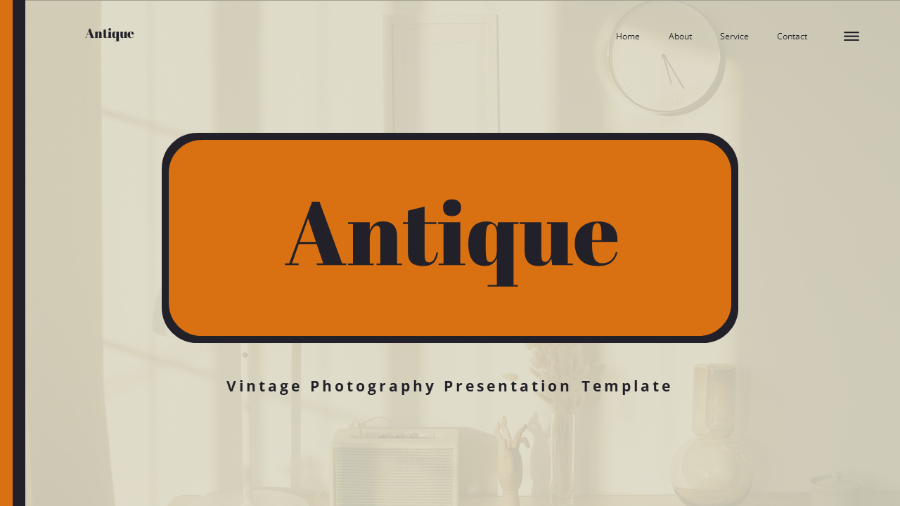 Antique - Vintage Photography Google Slide Templates, Presentation ...