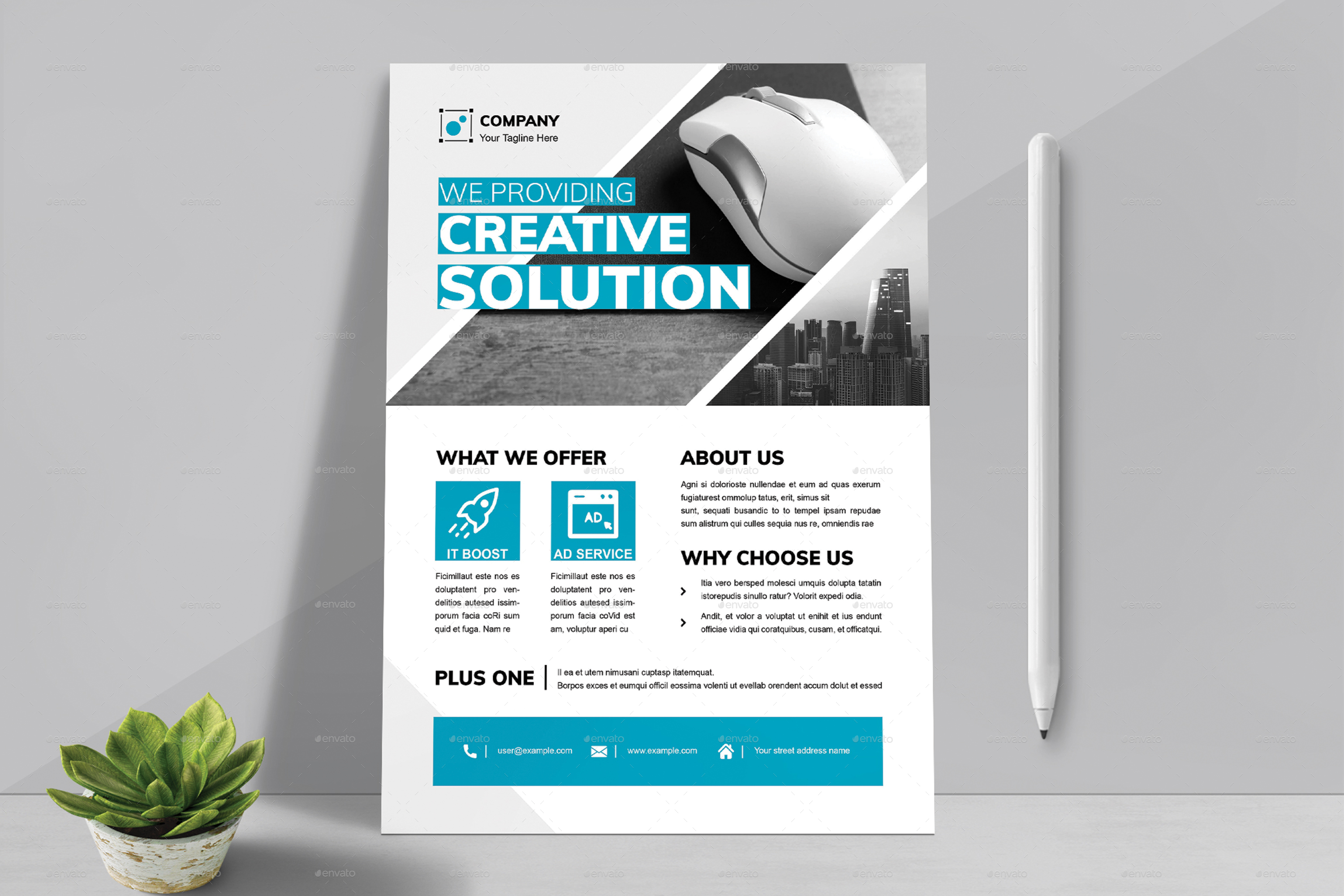 Business Flyer Template, Print Templates | GraphicRiver