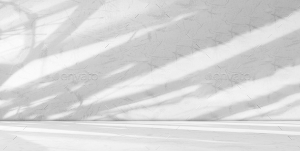 Background Floor Shadow Wall Kitchen Concrete White Texture Light Stock ...