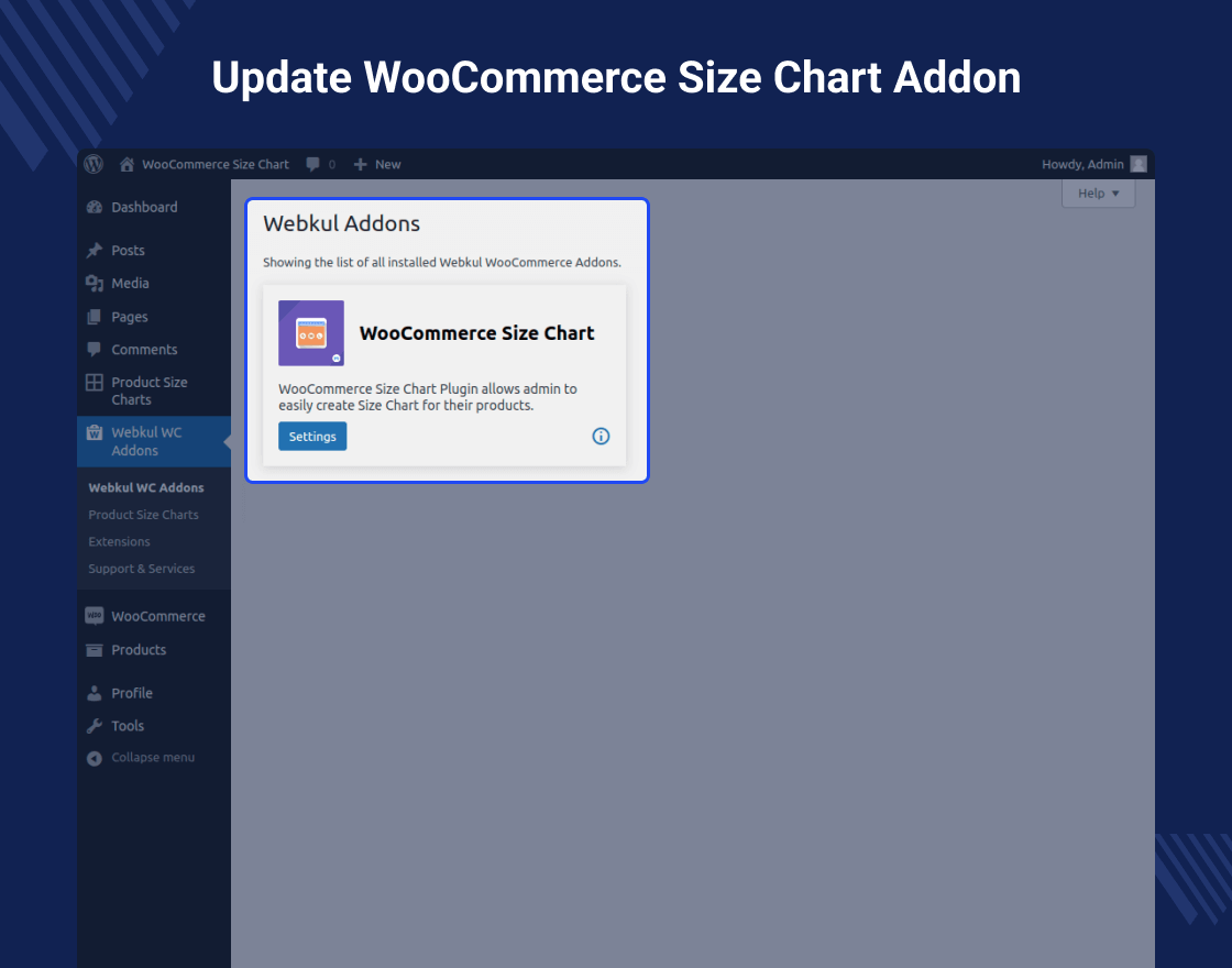 Product Size chart Plugin for WooCommerce by Webkul | CodeCanyon