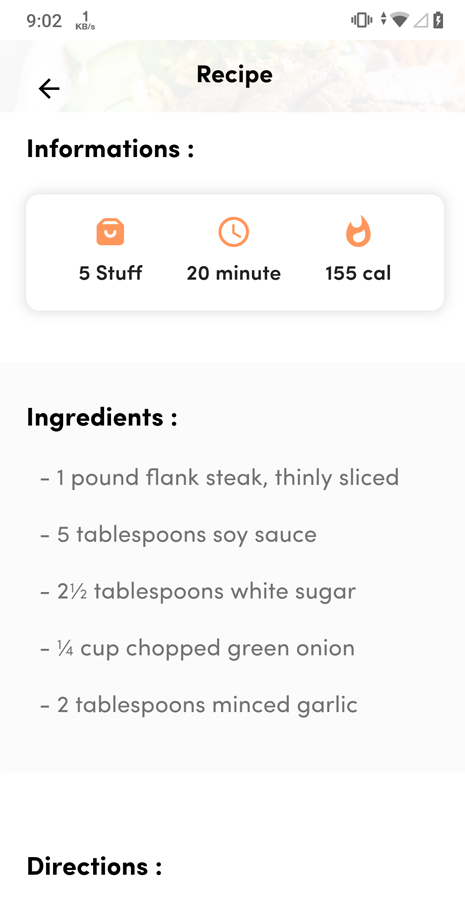 Recipe App - Get Recipes UI KITS template flutter 3.0 Cooking app ...