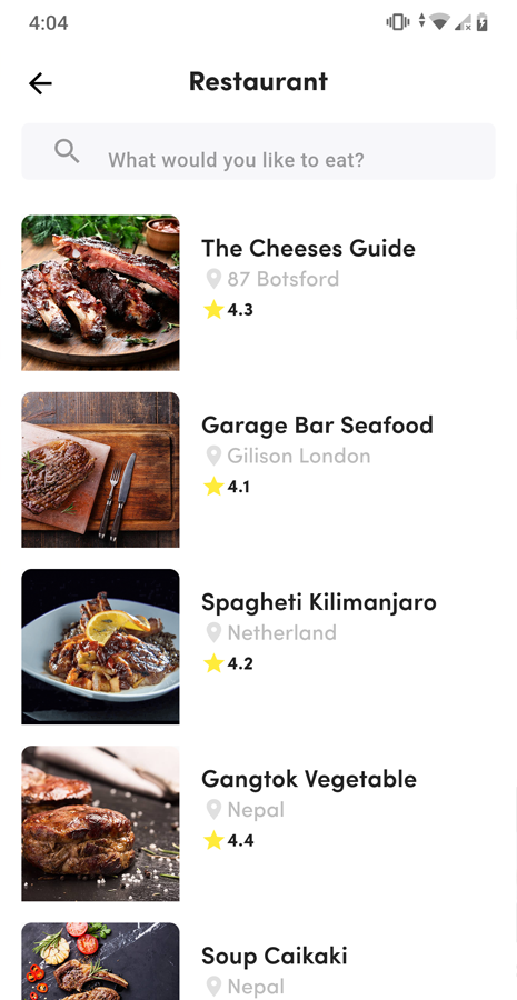 Recipe App - Get Recipes UI KITS template flutter 3.0 Cooking app ...