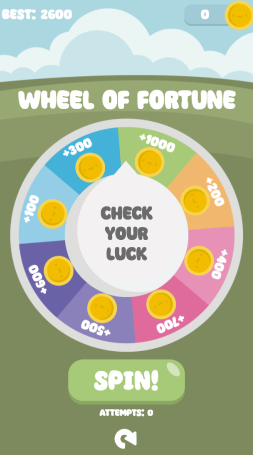Wheel of Fortune (Coins). HTML5/Construct 3. Web and Mobile ready by ...