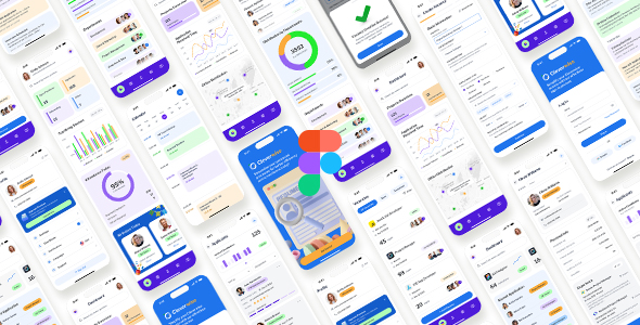 Cleverwise – HR Management App for Figma by merkulove | ThemeForest