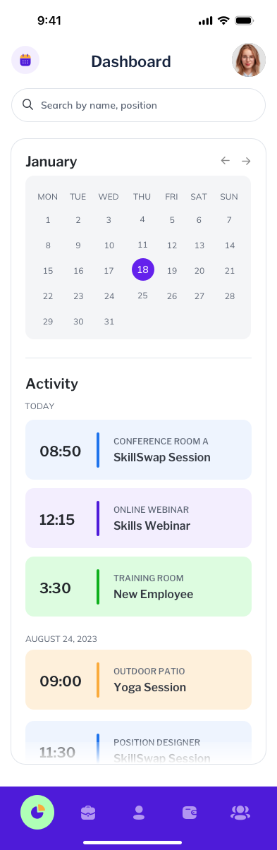 Cleverwise – HR Management App for Figma by merkulove | ThemeForest