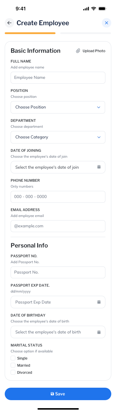 Cleverwise – HR Management App for Figma by merkulove | ThemeForest