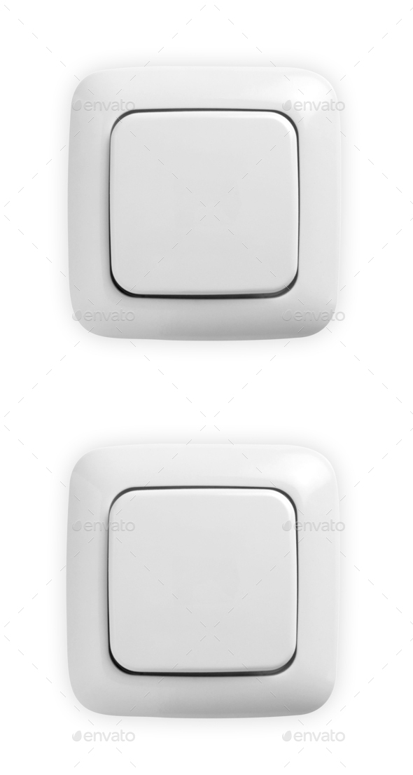 White light switch Stock Photo by ozaiachin | PhotoDune