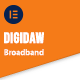 Digidaw - Broadband Internet Services Provider Elementor Template Kit ...