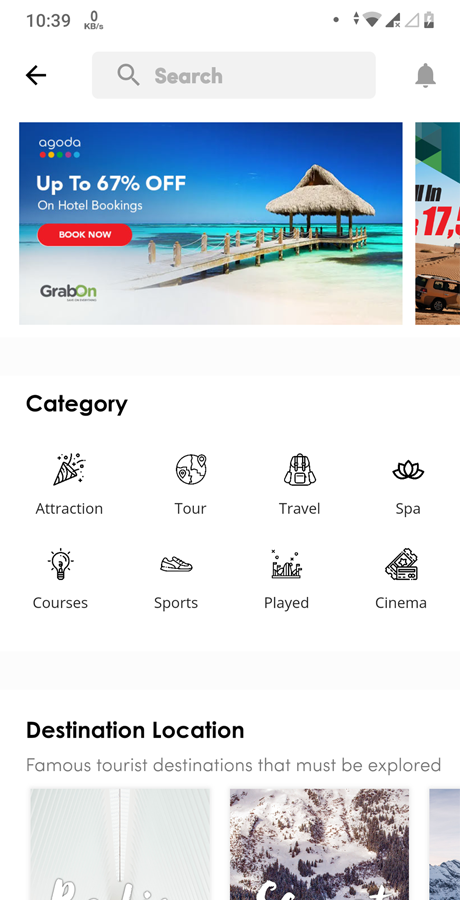 Flux Hotel booking app and Travel app in Flutter 3.0 hotel app by ...