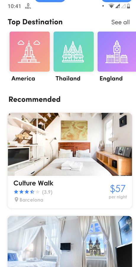 Flux Hotel booking app and Travel app in Flutter 3.0 hotel app by ...