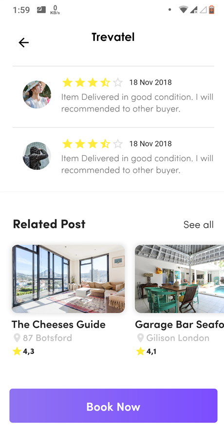Flux Hotel booking app and Travel app in Flutter 3.0 hotel app by ...