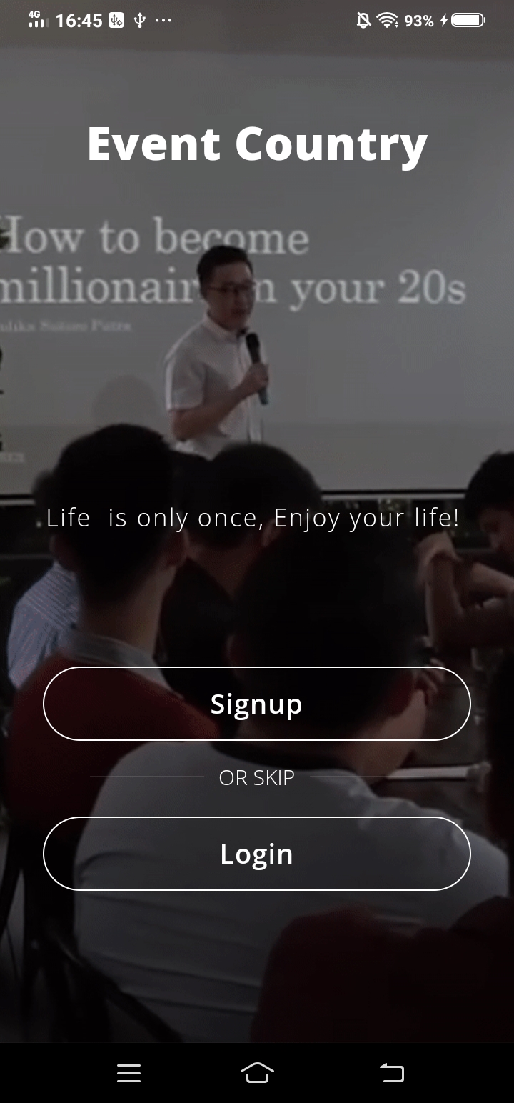 EventPro Flutter Event App Full Application Event Booking flutter app by JeffDeveloper