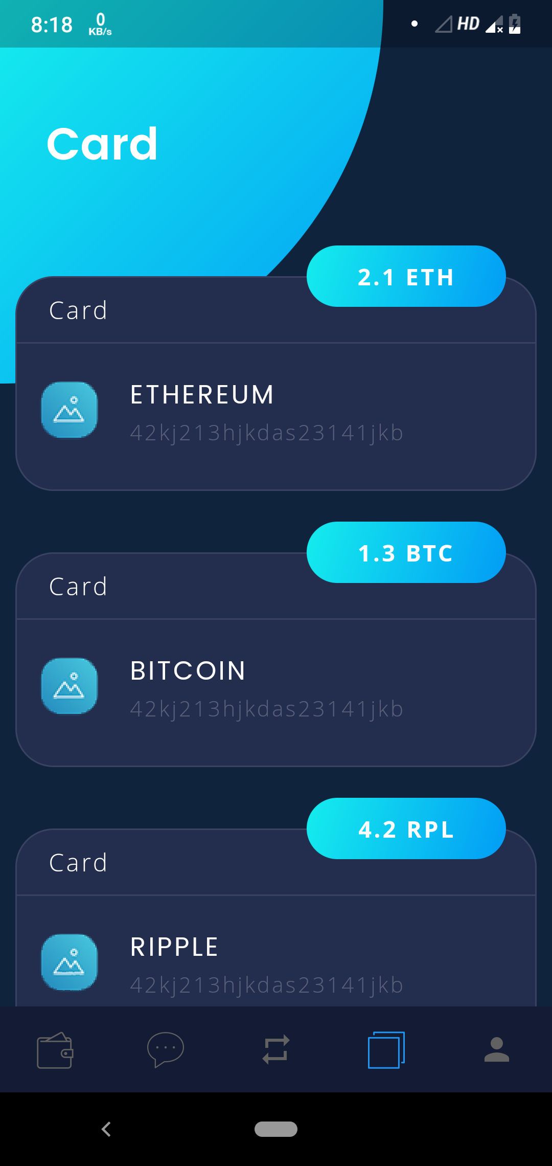 Crypto App Flutter CryptoCurrency App Trade & wallet flutter 3.0 app by ...