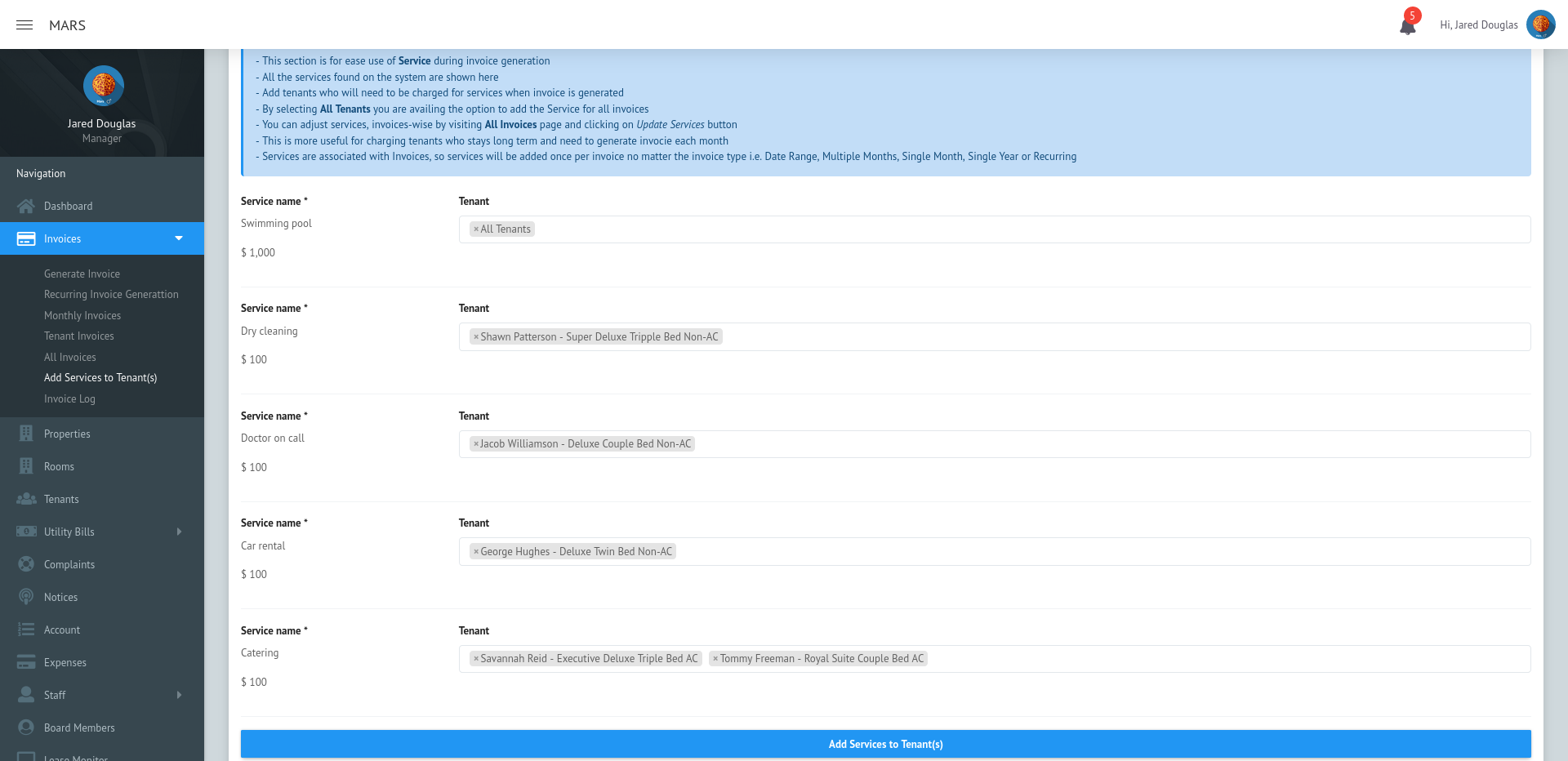 Mars - Room Management System by t1m9m | CodeCanyon