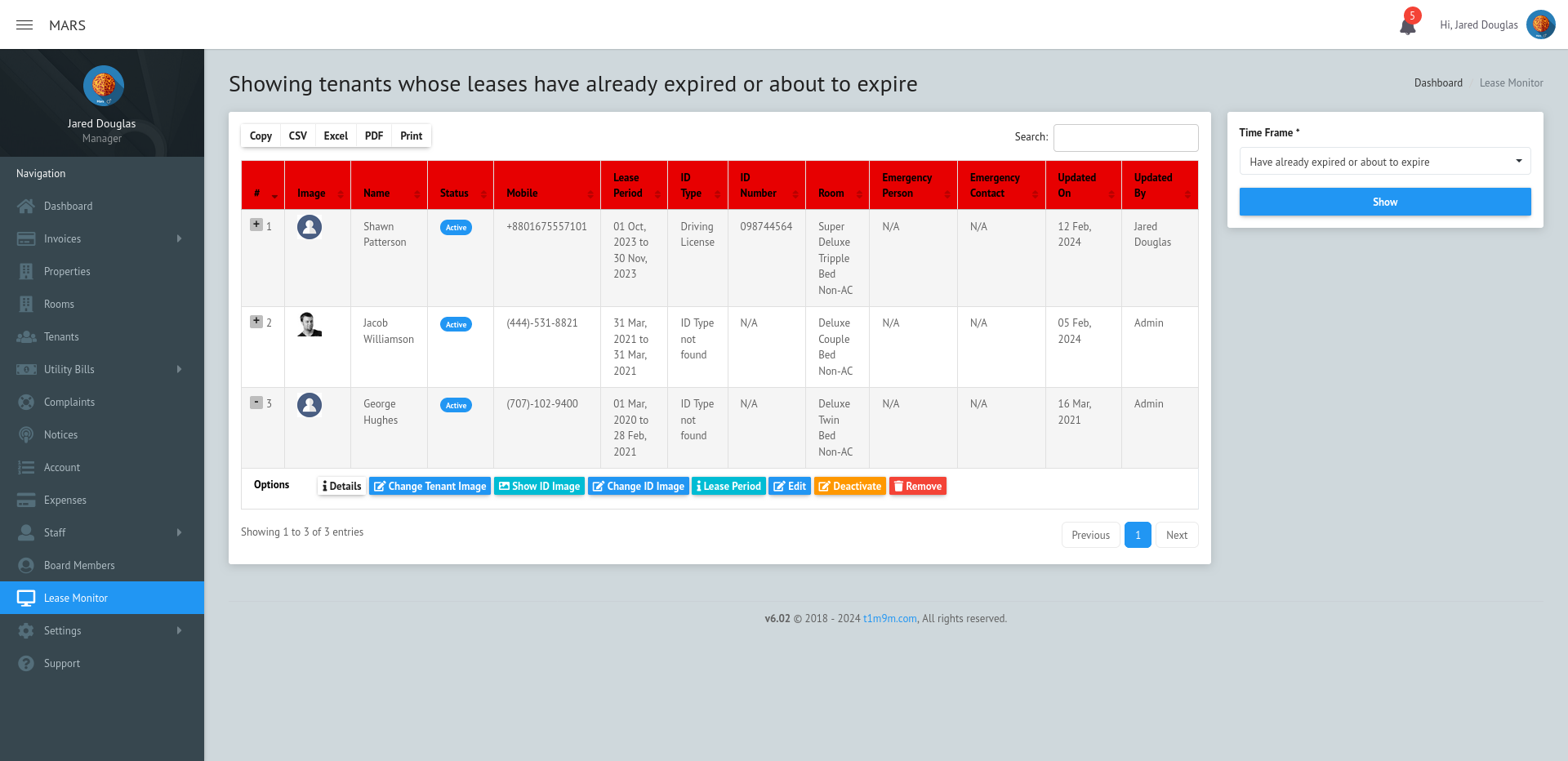 Mars - Room Management System by t1m9m | CodeCanyon
