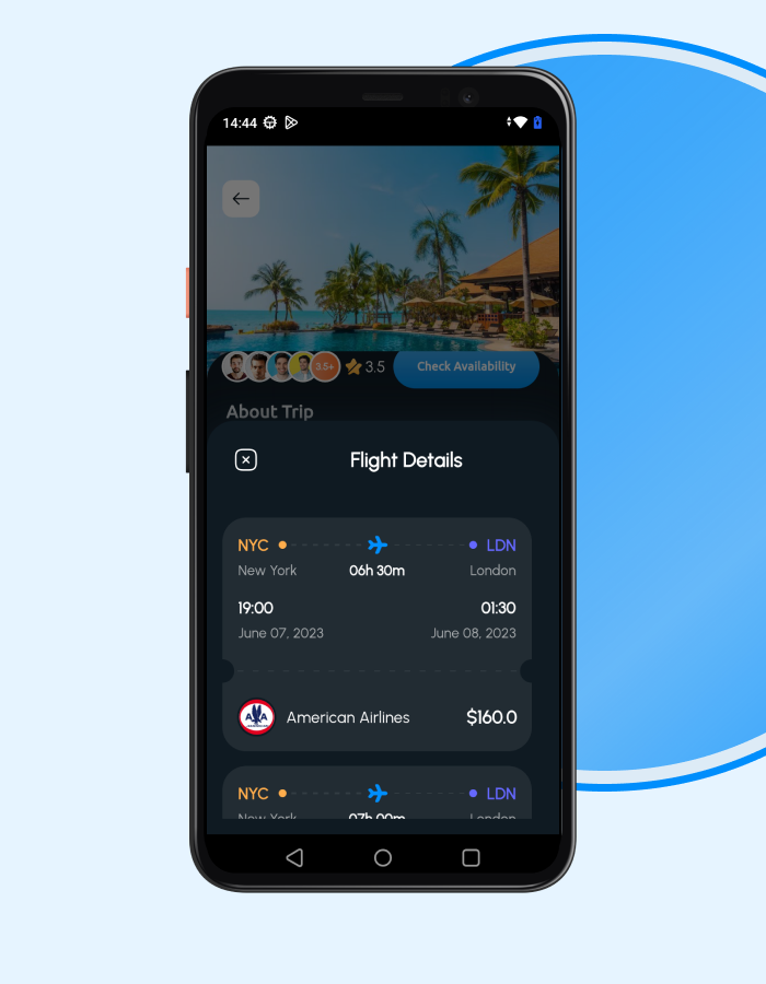 Explore Ease – Flutter Travel App Template | UI Kit | Figma FREE by ...