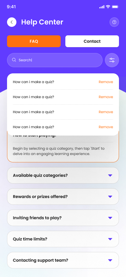 Quizio - Quiz App UI Kit Figma Template by pixelaxis | ThemeForest