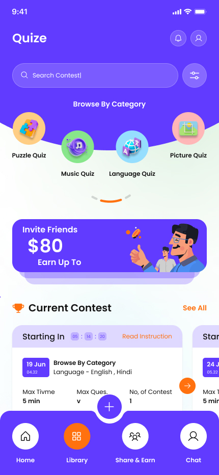 Quizio - Quiz App UI Kit Figma Template by pixelaxis | ThemeForest