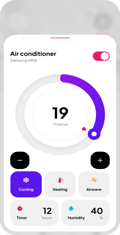 Smart Home App | UI Kit | React Native CLI | Figma FREE | HUIS by ...