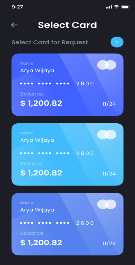 Wallet Finance App | UI Kit | ReactNative CLI | Figma FREE | Walley Wallet by FlutterVision