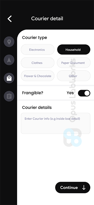 4 App Template| Parcel Service| Logistics & Delivery Solution| Courier ...