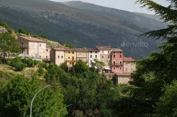 Palena, old town in Abruzzo, Italy Stock Photo by clodio | PhotoDune