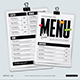 Simple Cafe Menu, Print Templates | GraphicRiver