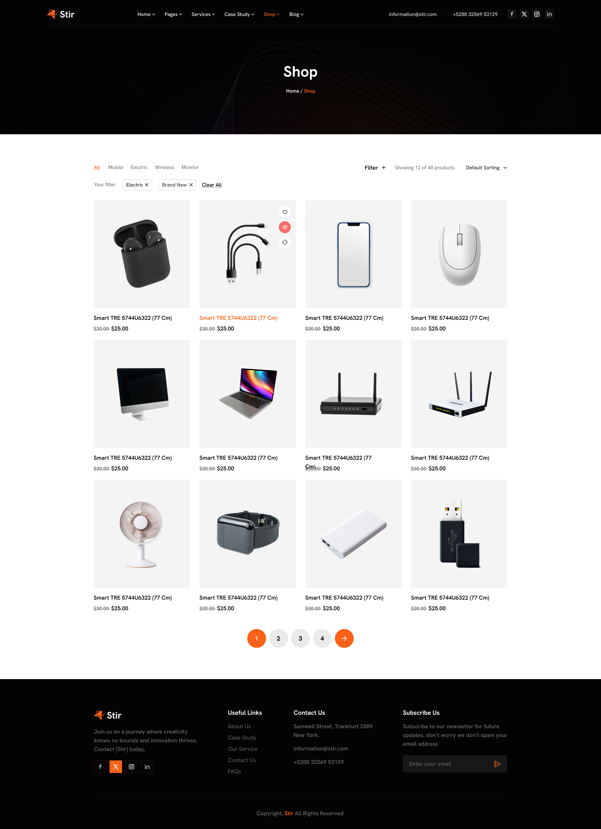 Stir - Multipurpose Agency Figma Template by designxhut | ThemeForest