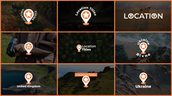 RGB Location Titles | MOGRT, Premiere Pro Templates | VideoHive