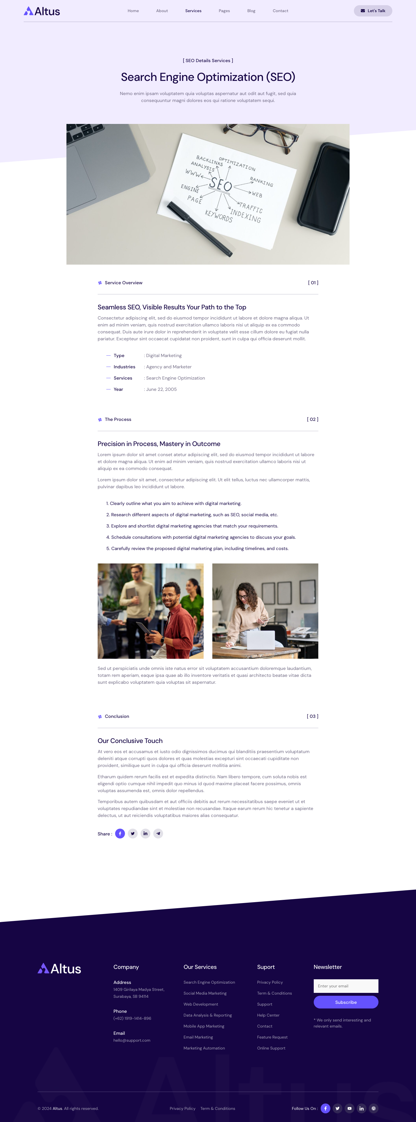 Altus – Digital Marketing Agency Elementor Template Kit by reavationstudio